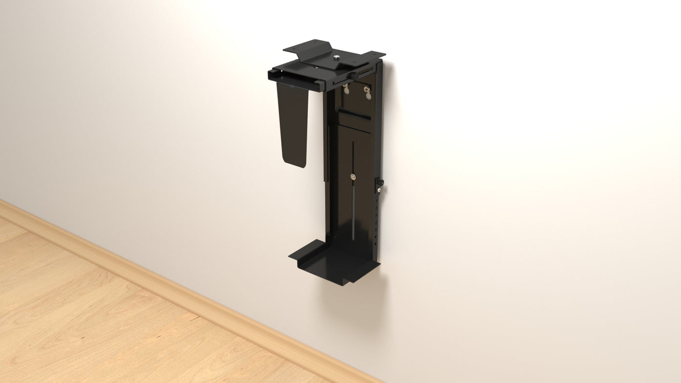 CPU Holder Under Desk Mount - PC Computer Tower Case Holder - TP1708 ...