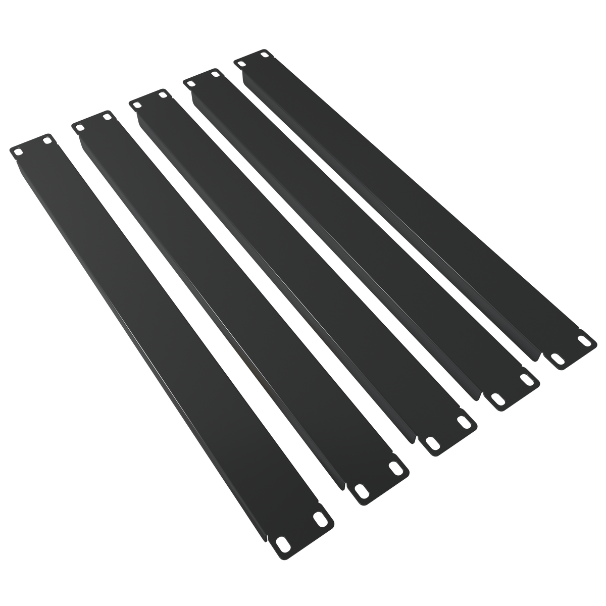 1U Blank Panel (5 Pack) - Metal Spacer 19" Filler for Server Rack ...