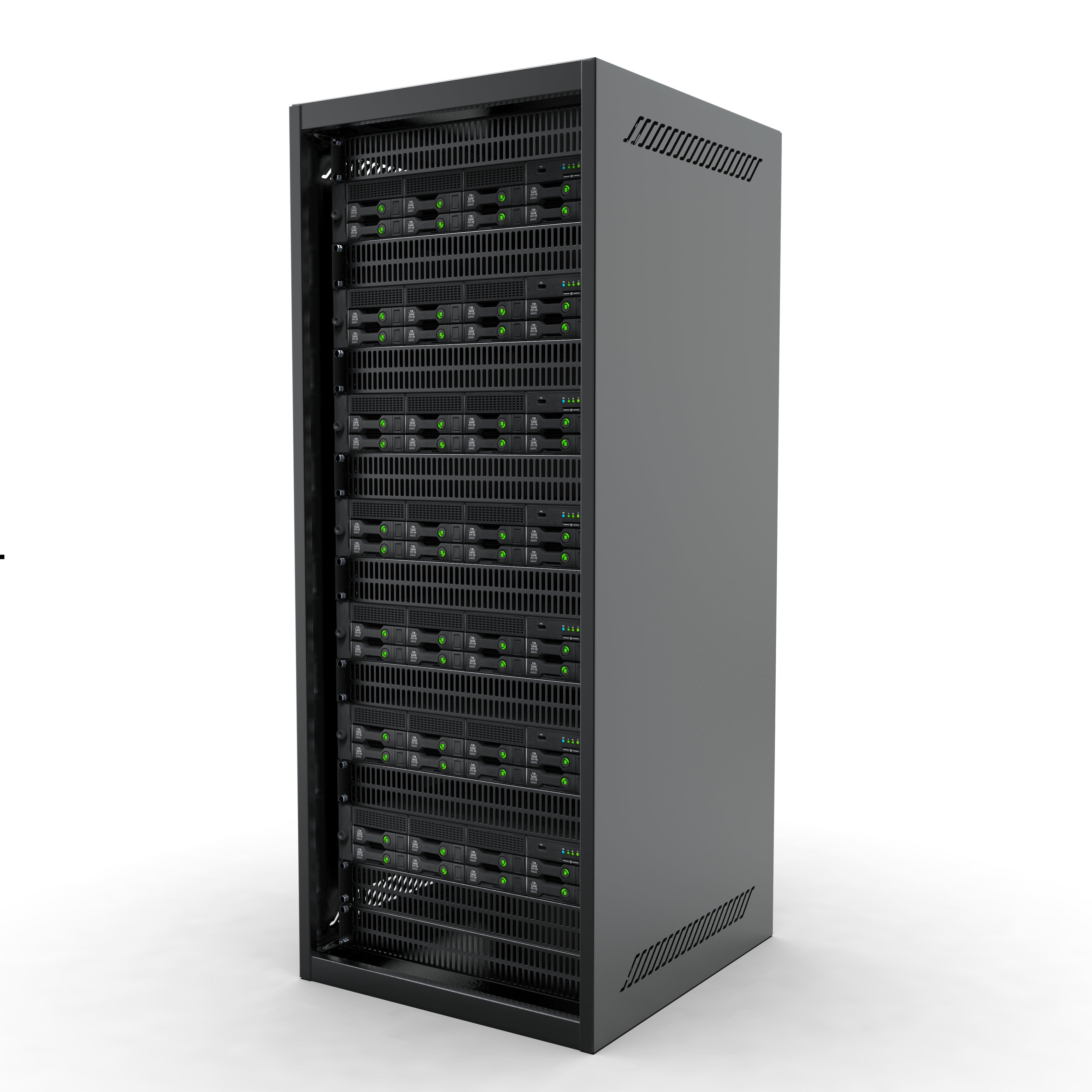 2U Rackmount Venting Panel - Spacer for 19" Network Server Rack Mount ...